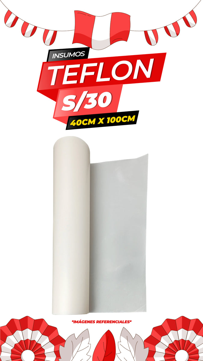 Teflón protector plancha de Calor 40cmx1m – Izi Crafts